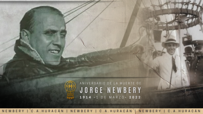 Aniversario de la muerte de Jorge Newbery - C. A. Huracán